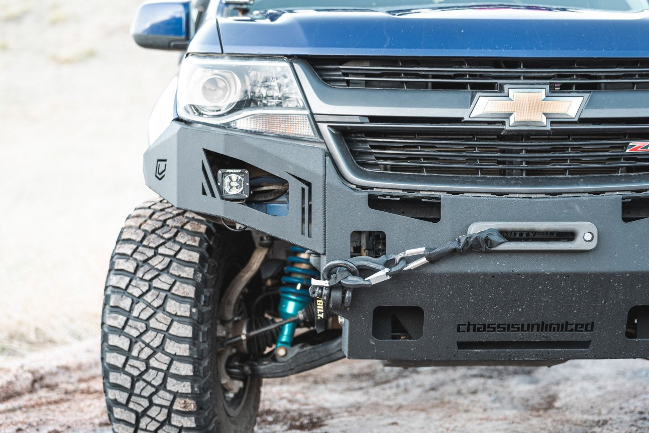 Chassis Unlimited Chevy Colorado Front Winch Bumper | 15-20 Colorado ...